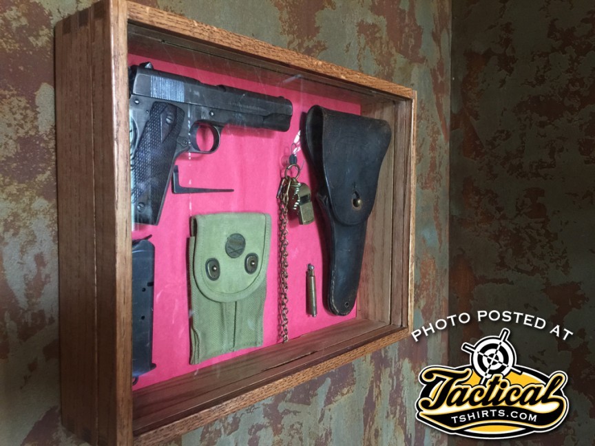 WWI 1911 Shadow Box Complete Assembly - John1911.com Gun Blog