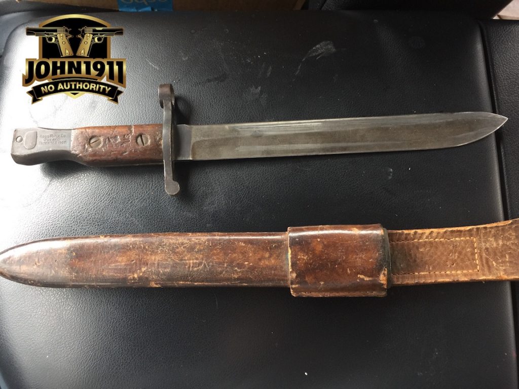 Ross Rifle Bayonet - John1911.com Gun Blog