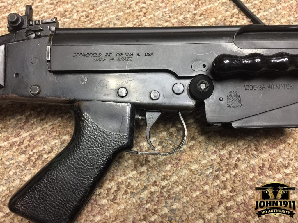 Painting SA-48 FAL Front Sight and Gas Setting — Pics - John1911.com ...