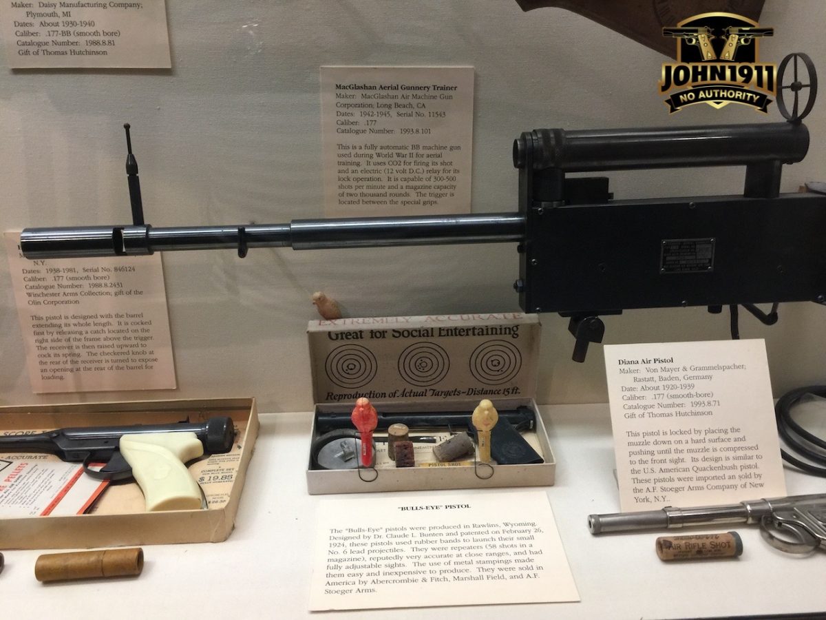 Buffalo Bill Museum Air Gun Display - John1911.com Gun Blog