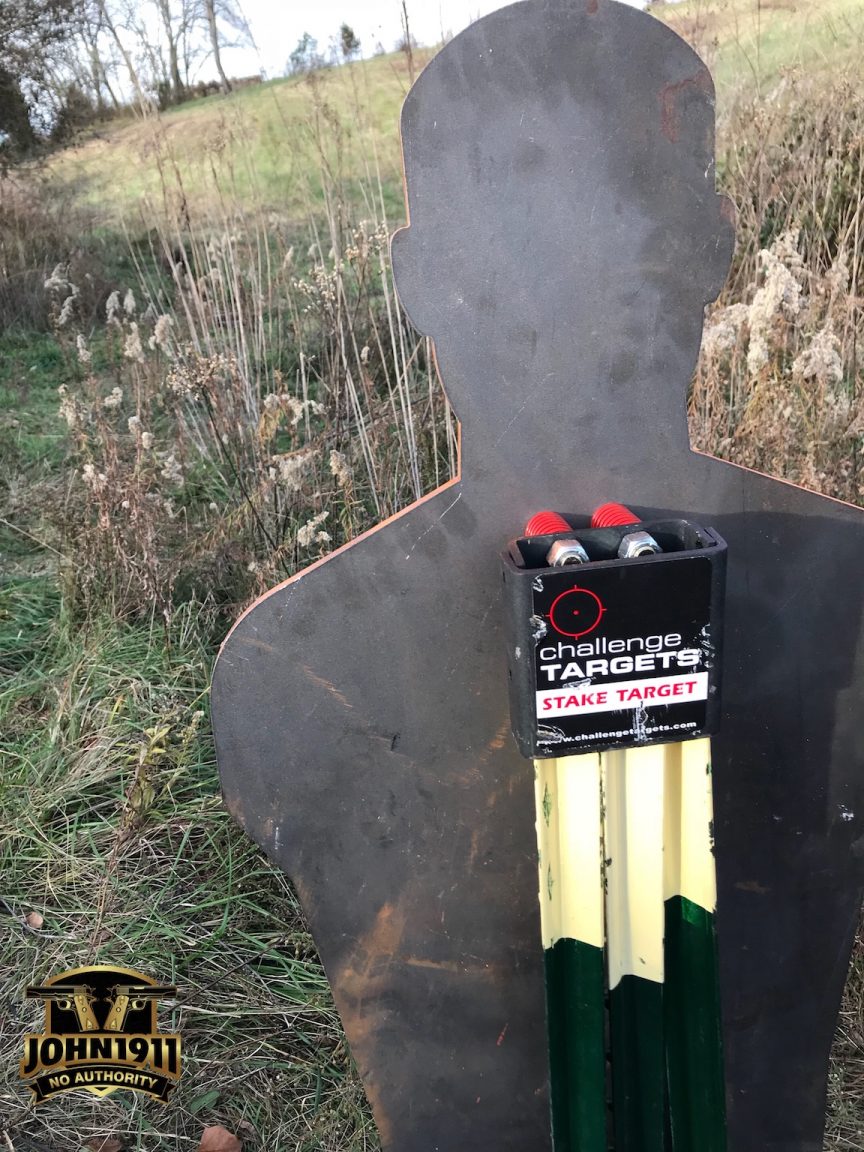Range Update: Steel Target on T-Post - John1911.com Gun Blog