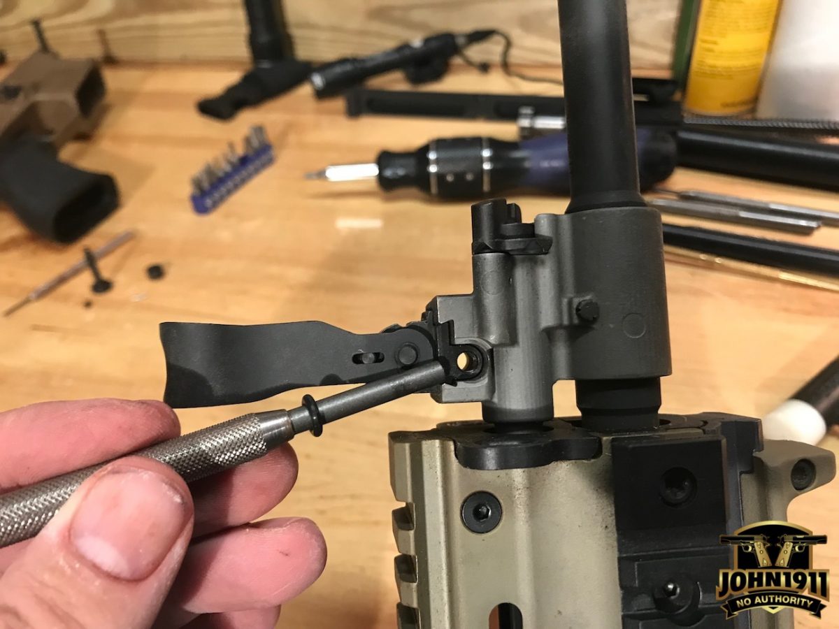 Removing the SCAR Front Sight - John1911.com Gun Blog