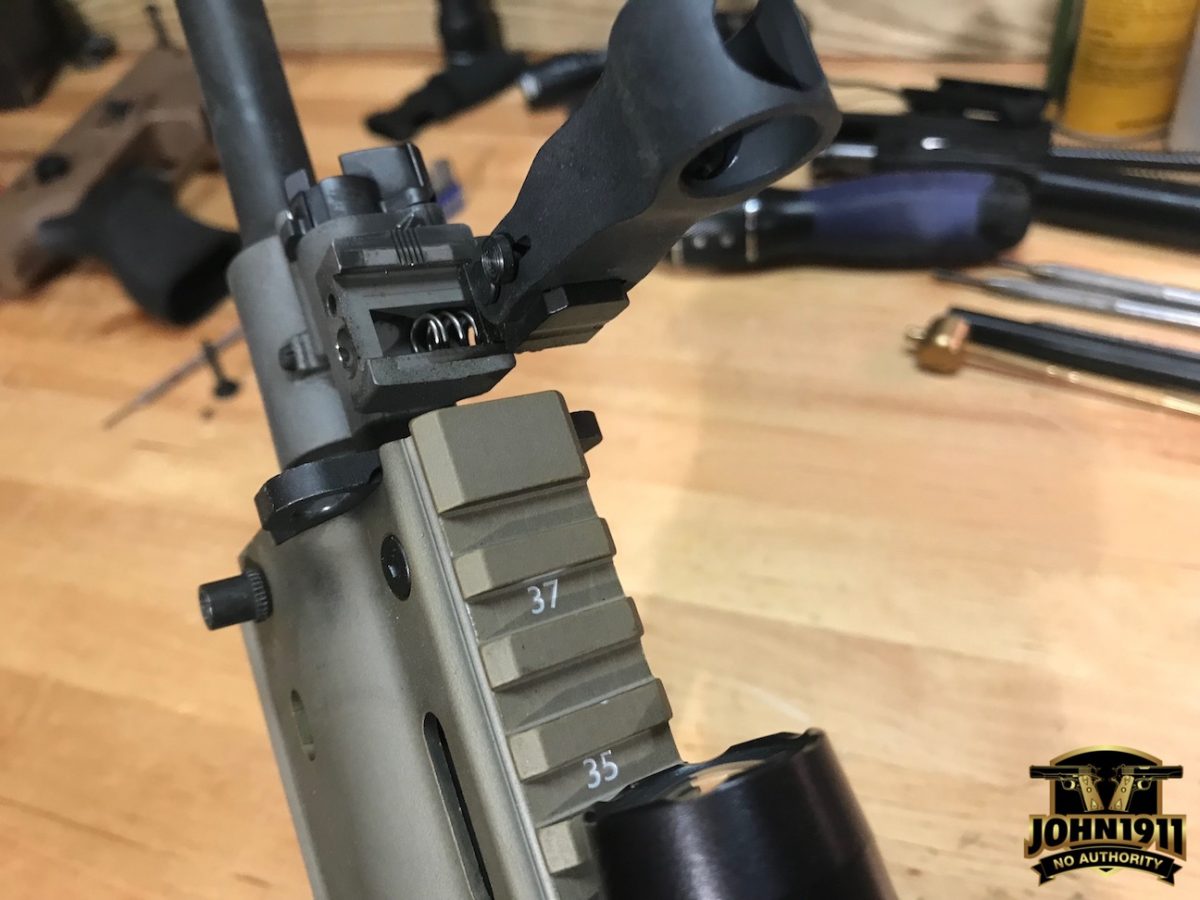 Removing the SCAR Front Sight - John1911.com Gun Blog