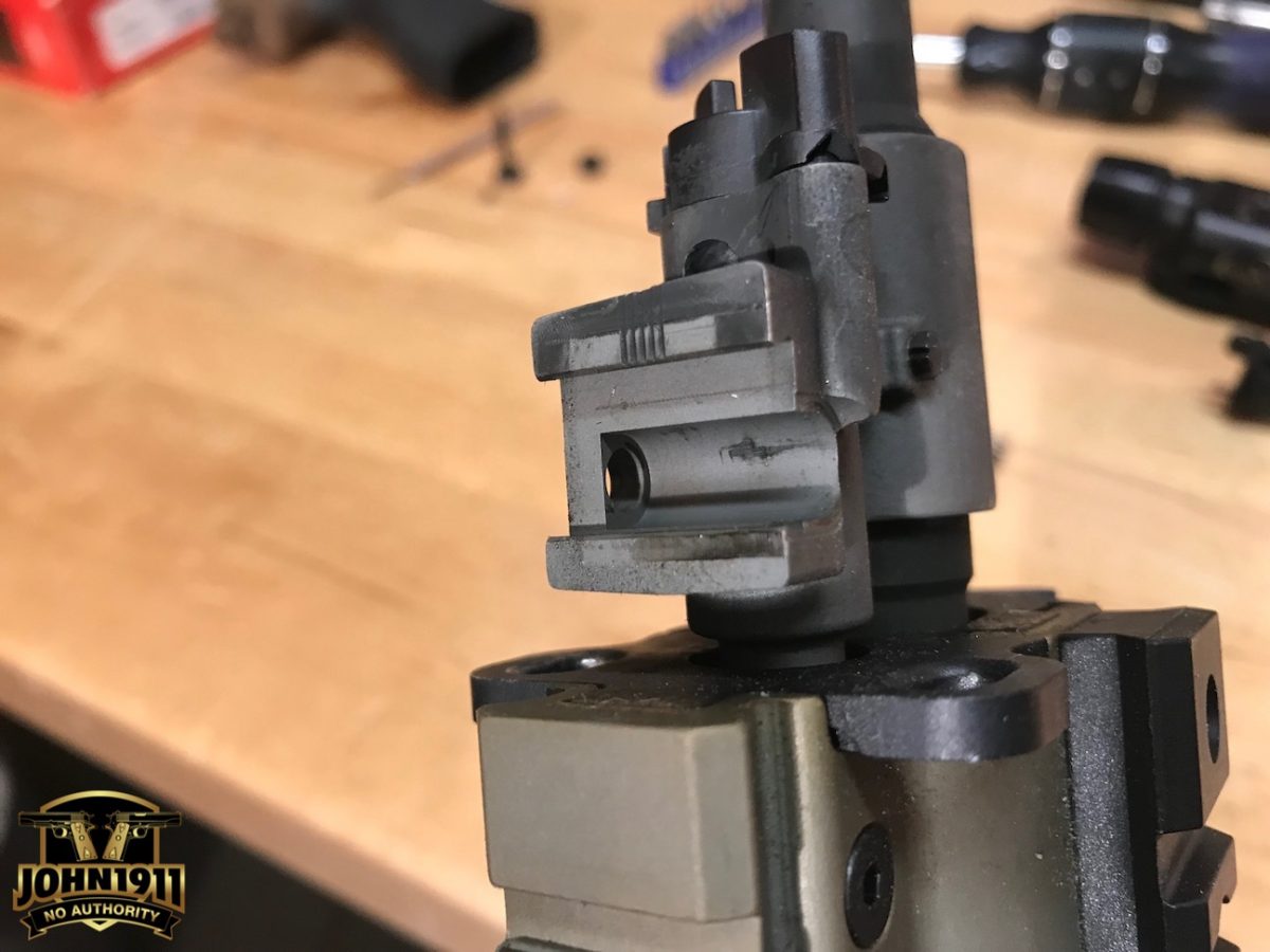 Removing the SCAR Front Sight - John1911.com Gun Blog