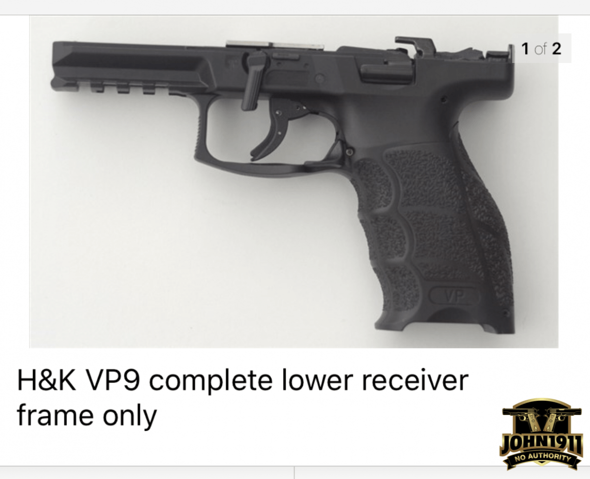 VP9 Frames For Sale. How Does This Happen? - John1911.com Gun Blog