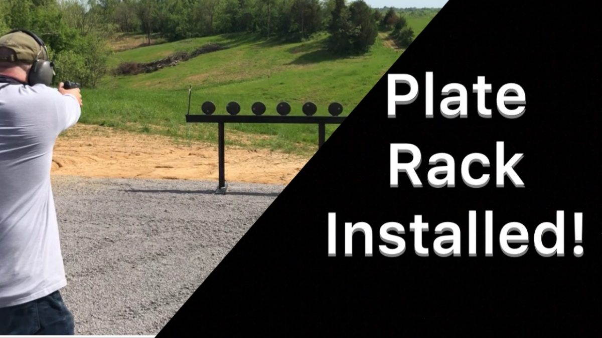 Falling Plate Rack Installed - John1911.com Gun Blog