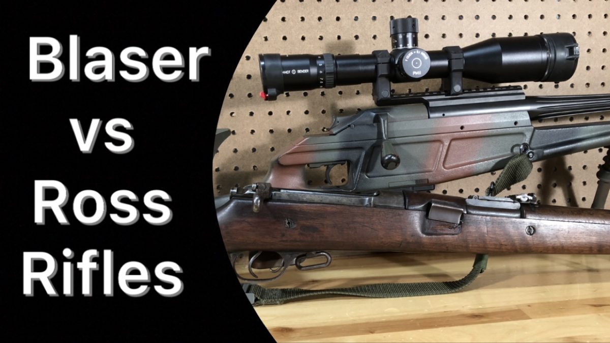 Straight Pull: Ross Rifle vs Blaser - John1911.com Gun Blog