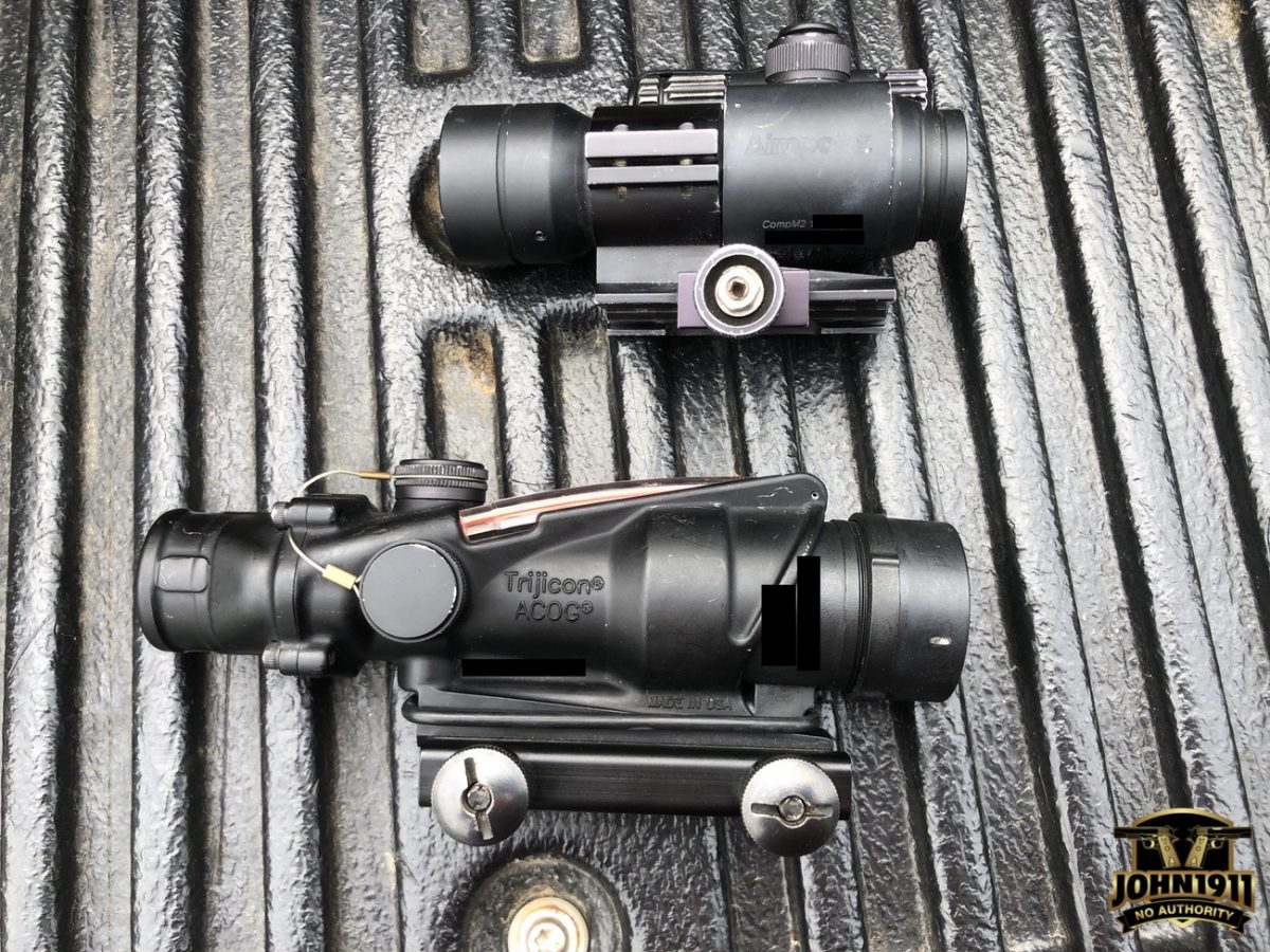 POTD - ACOG & AimPoint CompM2 - John1911.com Gun Blog