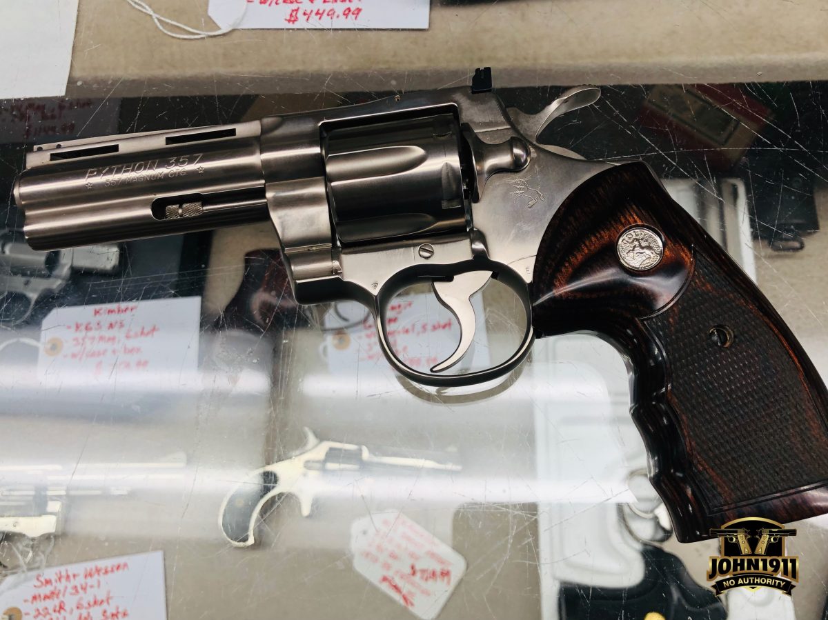 POTD - Another Colt Python - John1911.com Gun Blog