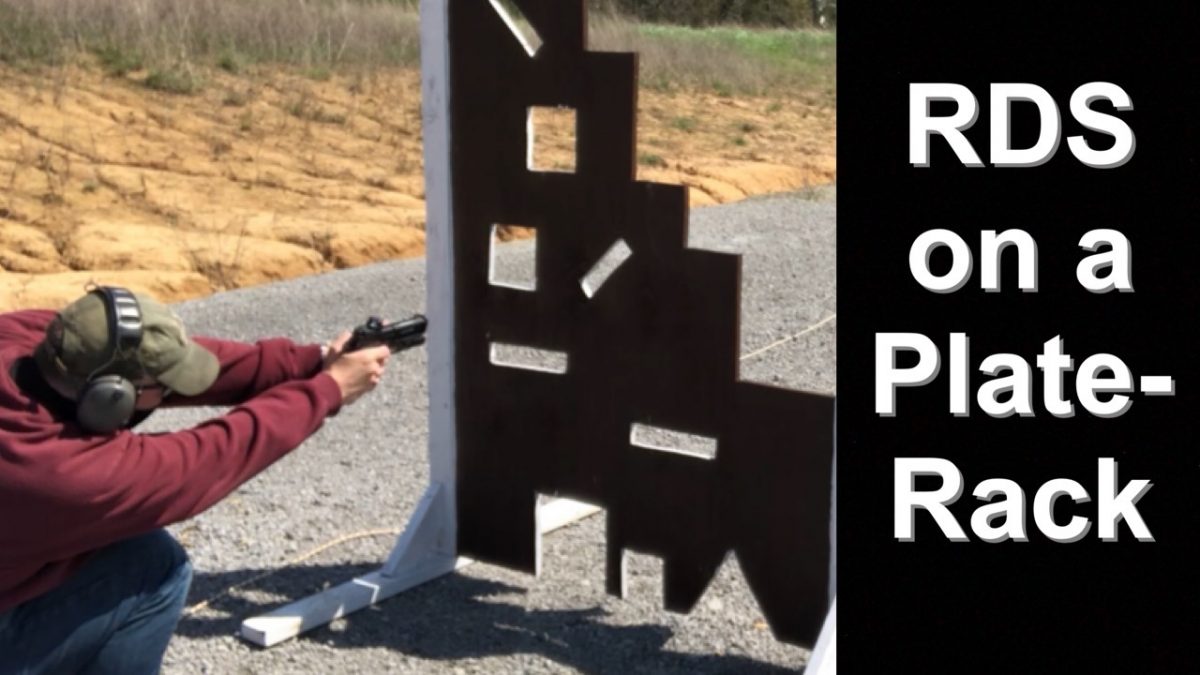Red Dots on a Plate Rack - John1911.com Gun Blog