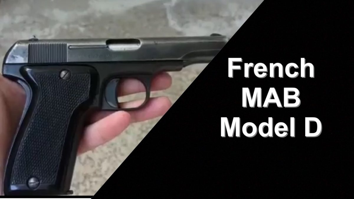 French MAB Model D Pistol - John1911.com Gun Blog