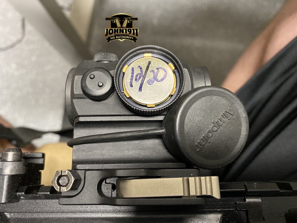 RDS / Scope Battery Change - John1911.com Gun Blog