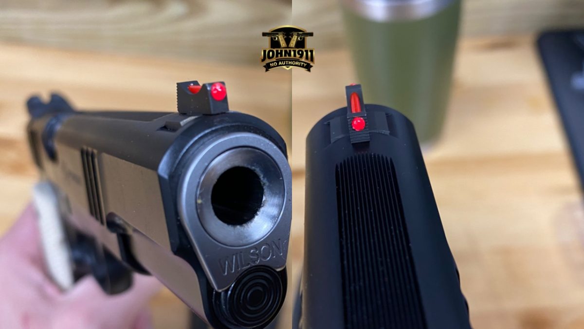 Fiber-Optic Front Sight Replacement - John1911.com Gun Blog