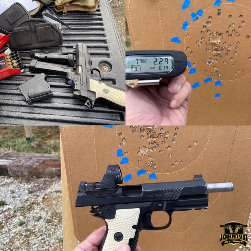 EDC X9L Bill Drill 2.29 Seconds - John1911.com Gun Blog
