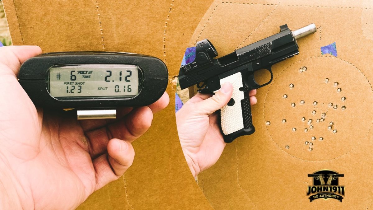 EDC X9L Bill Drill - 2.12 Seconds - John1911.com Gun Blog