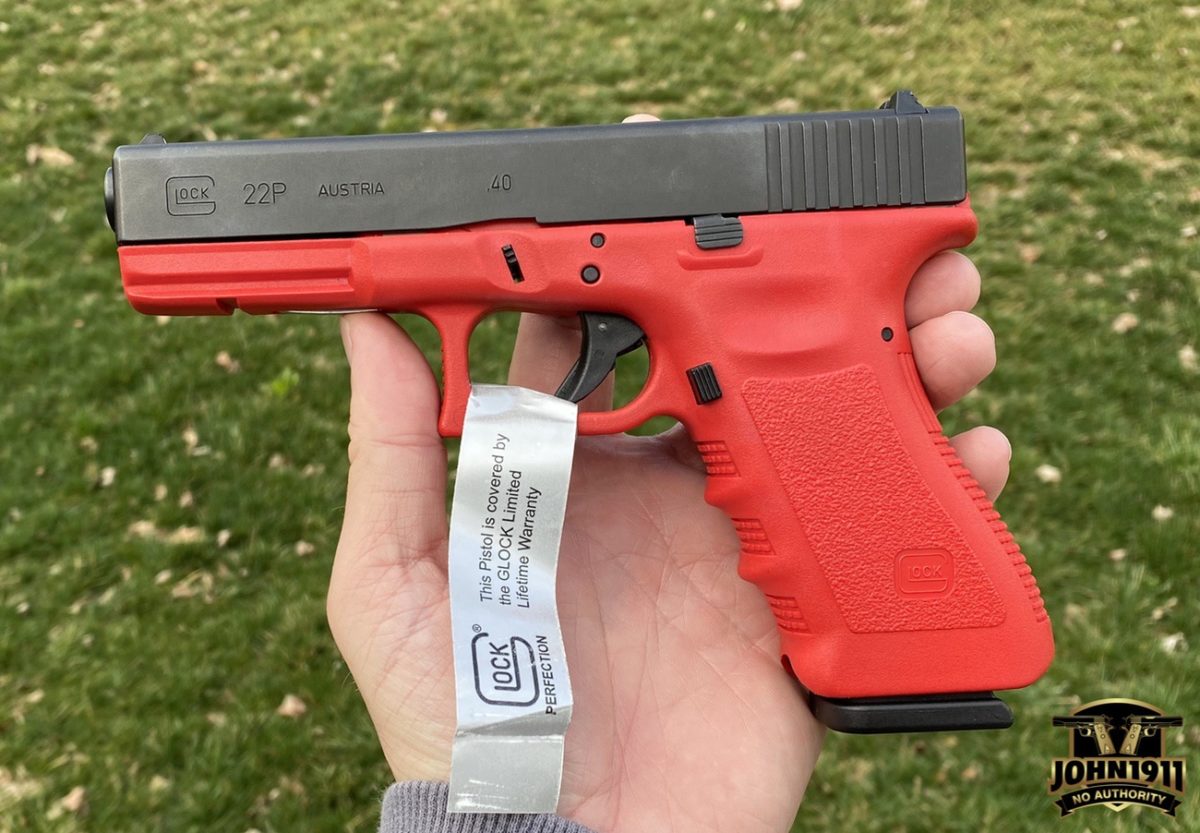 POTD - Glock 22P (Red Glock) - John1911.com Gun Blog
