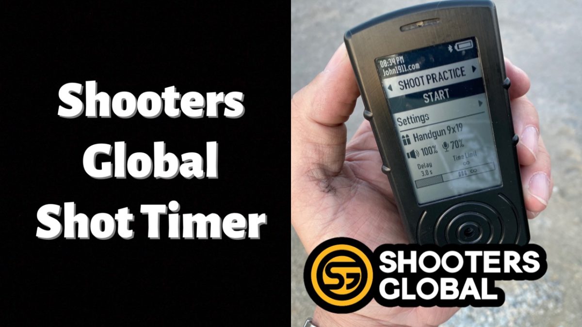 Shooters Global Shot Timer - John1911.com Gun Blog