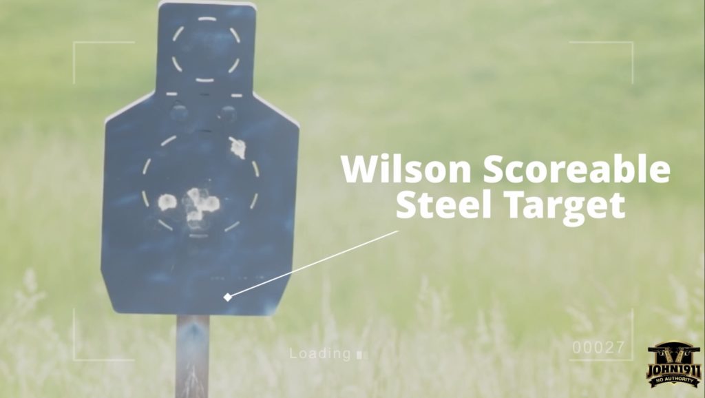 Wilson Scorable Steel Target - John1911.com Gun Blog