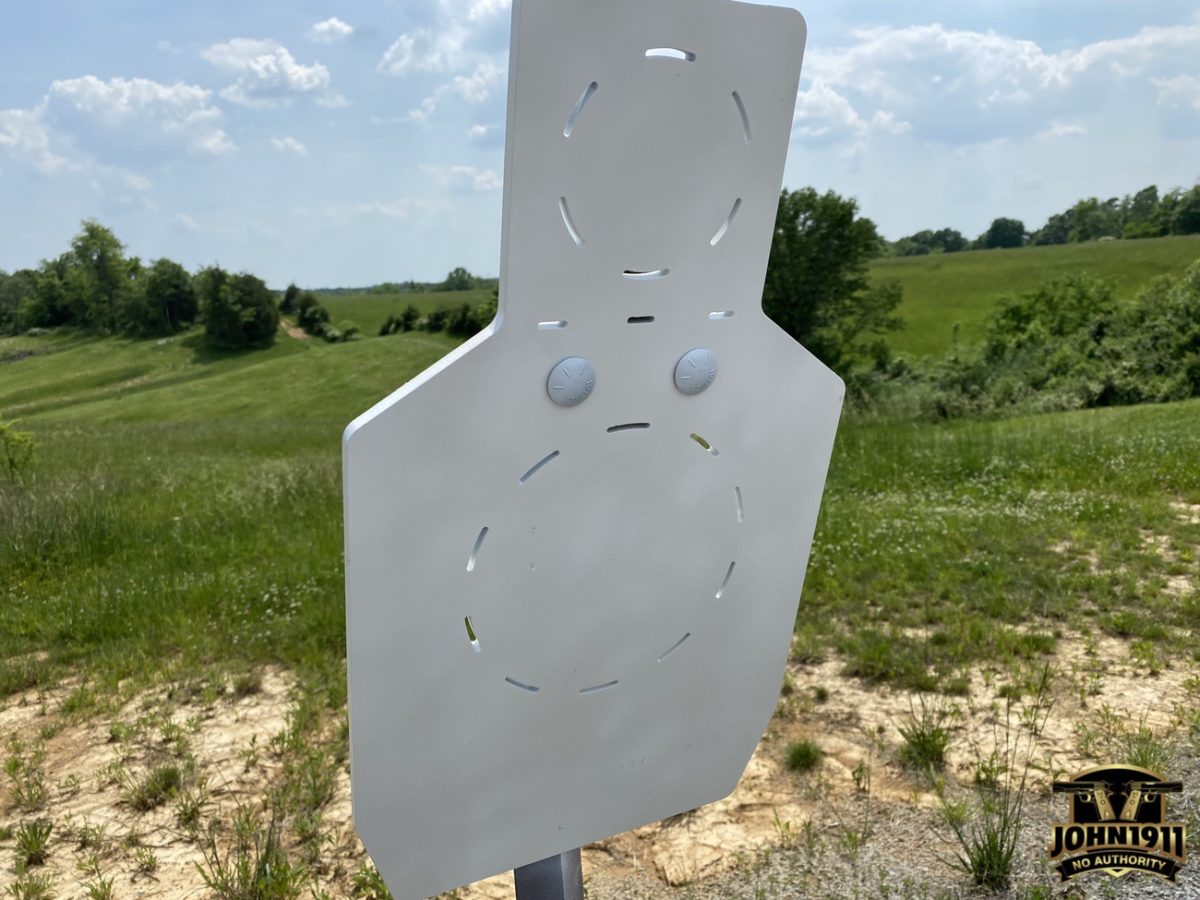 Wilson Steel Target First Shots - John1911.com Gun Blog