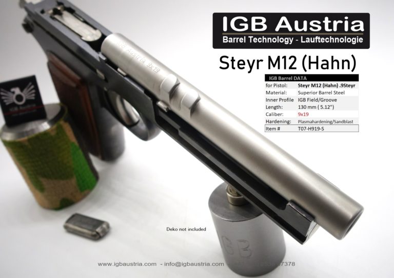 New Production Steyr-Hahn Barrels - John1911.com Gun Blog