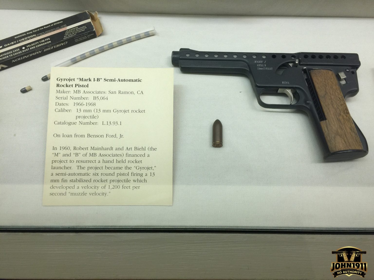 GyroJet Pistol - John1911.com Gun Blog