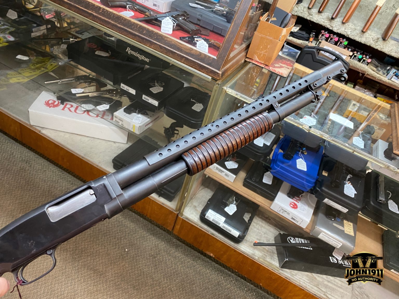 Winchester 12 Faux Trench Gun - John1911.com Gun Blog