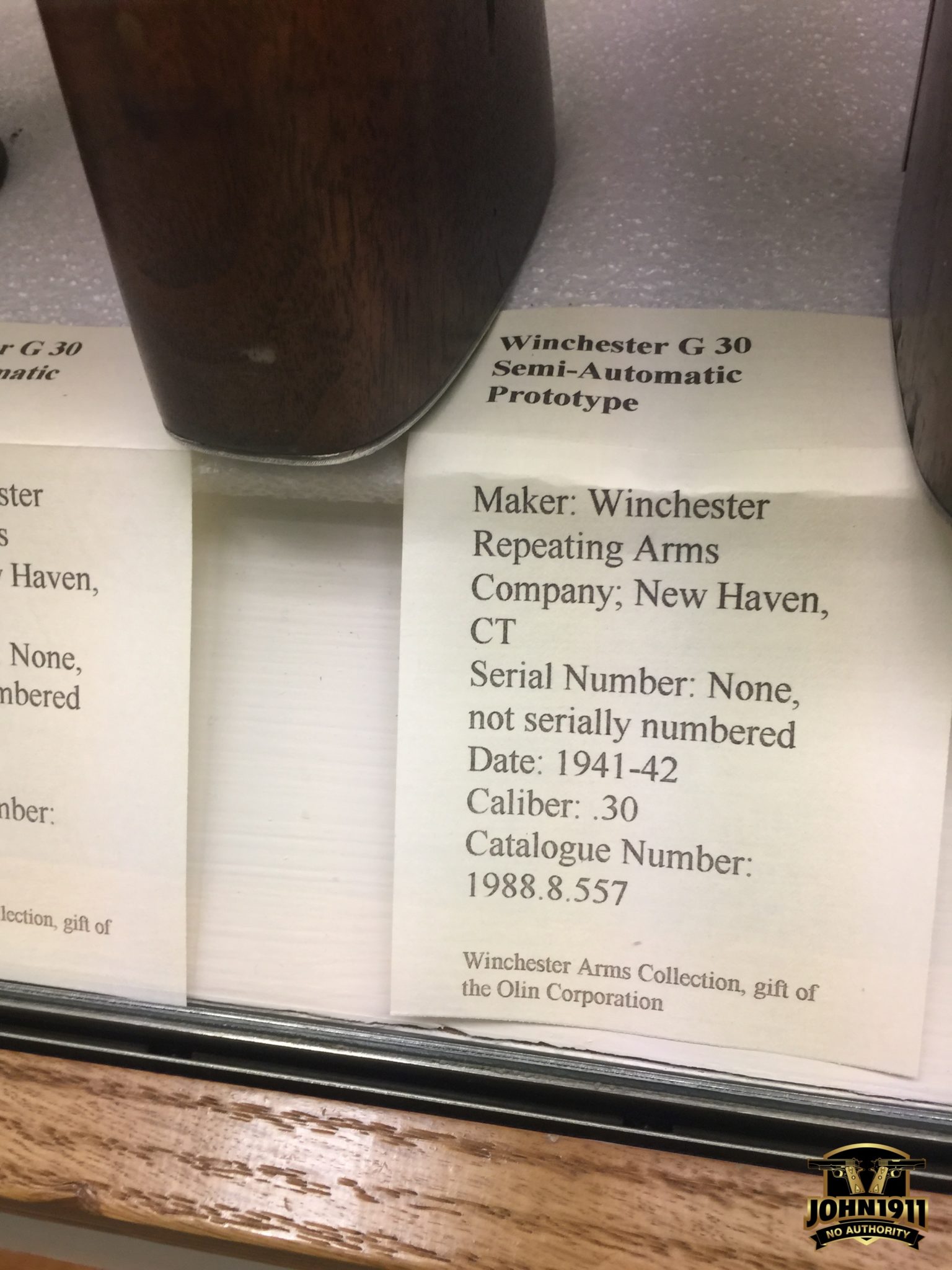 Winchester G30 Prototype - John1911.com Gun Blog