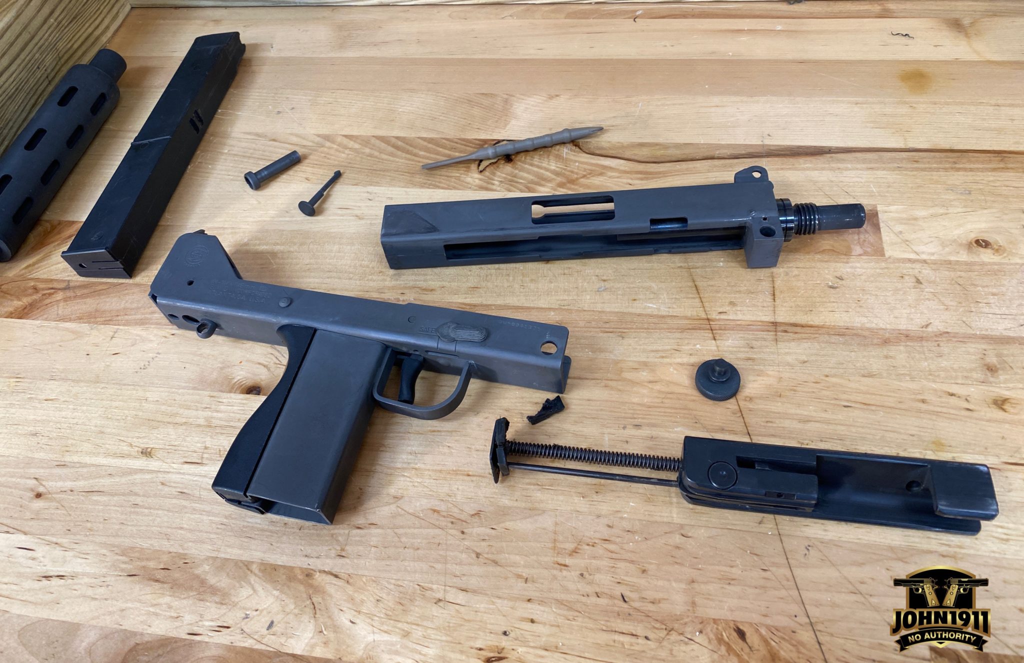 Cobray M11 Buffer Inspection - John1911.com Gun Blog