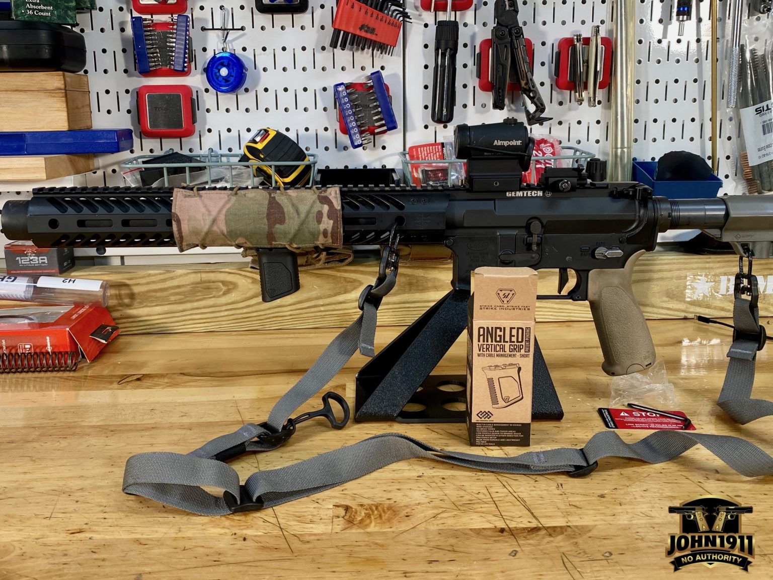 Strike Industries - Angled Vertical Grip - John1911.com Gun Blog