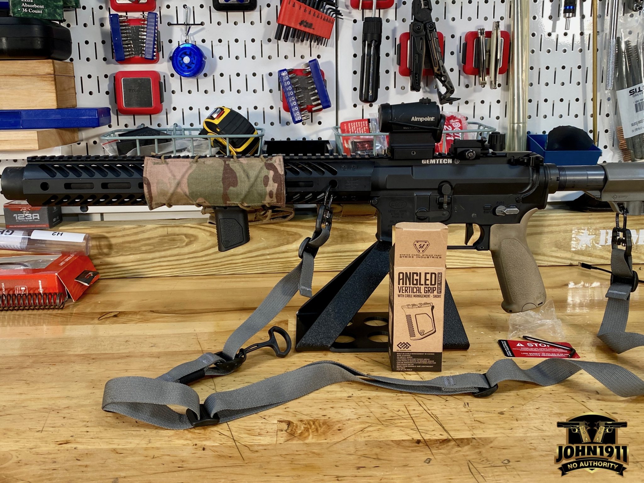 Strike Industries - Angled Vertical Grip - John1911.com Gun Blog