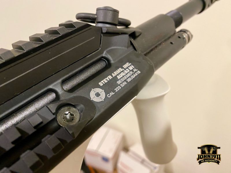 POTD - White Steyr AUG - John1911.com Gun Blog