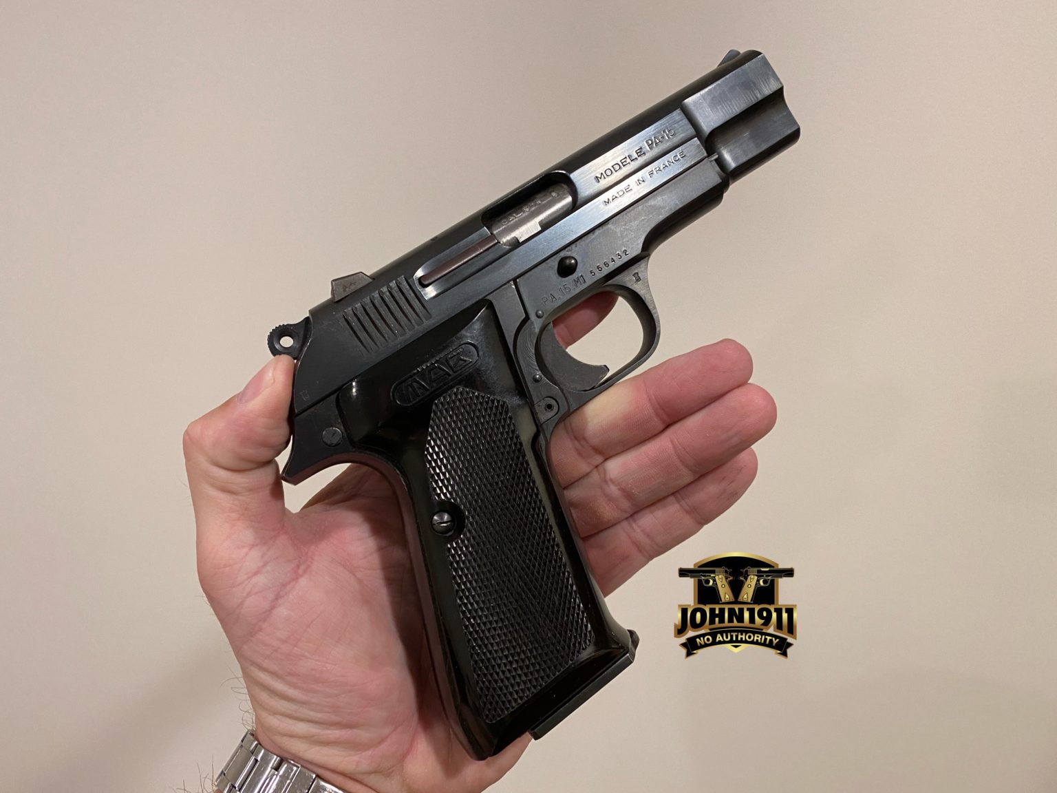 POTD - French PA-15 Pistol - John1911.com Gun Blog