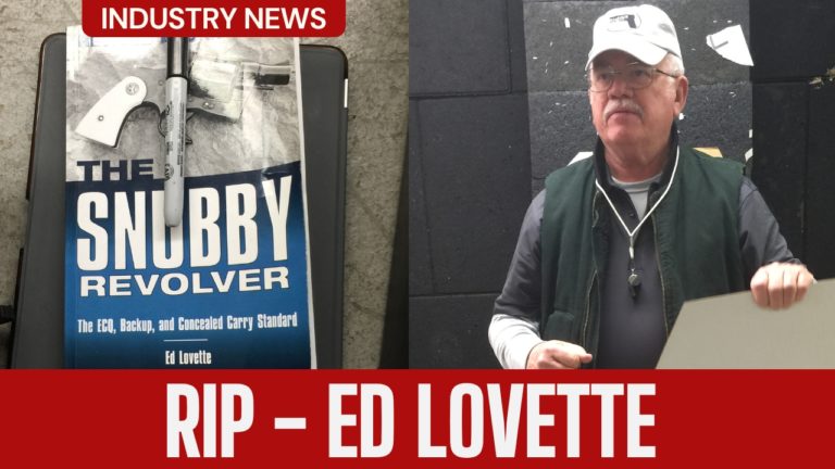 Ed Lovette Has Passed Away - John1911.com Gun Blog