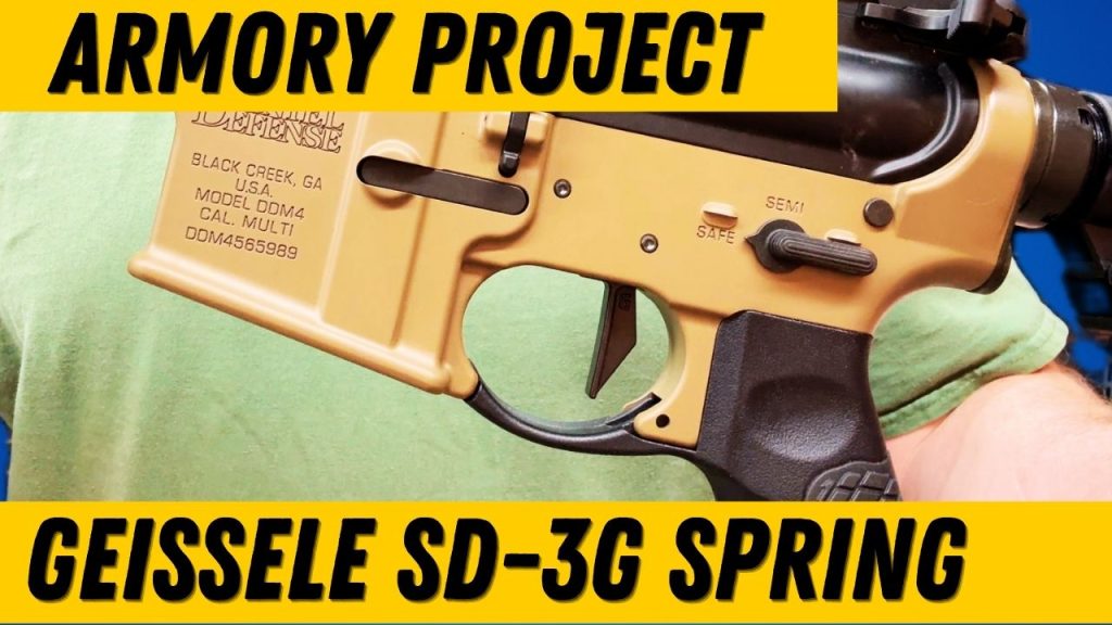 Armory Project - Geissele SD-3G Trigger Spring