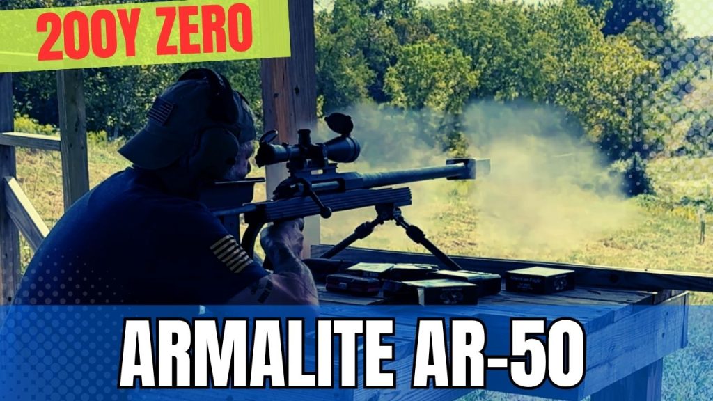 Armalite AR-50 200y Zero - John1911.com Gun Blog
